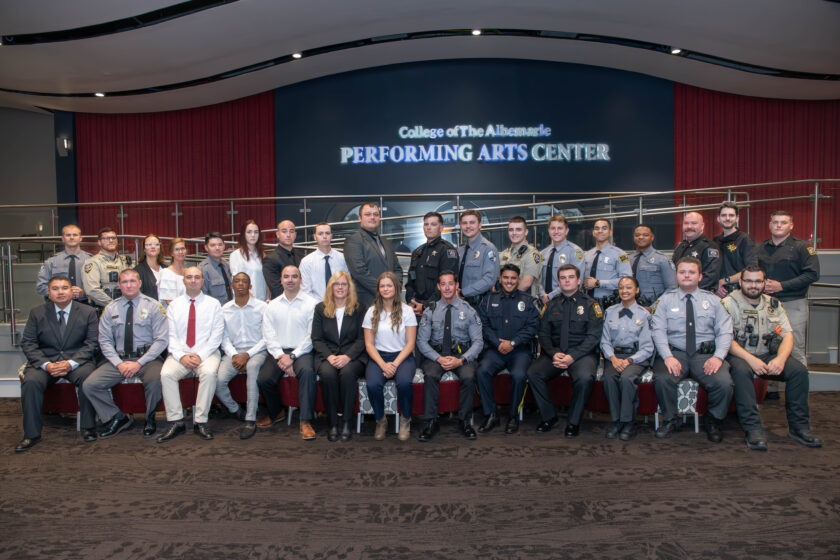 College of The Albemarle Recognizes Basic Law Enforcement Training ...