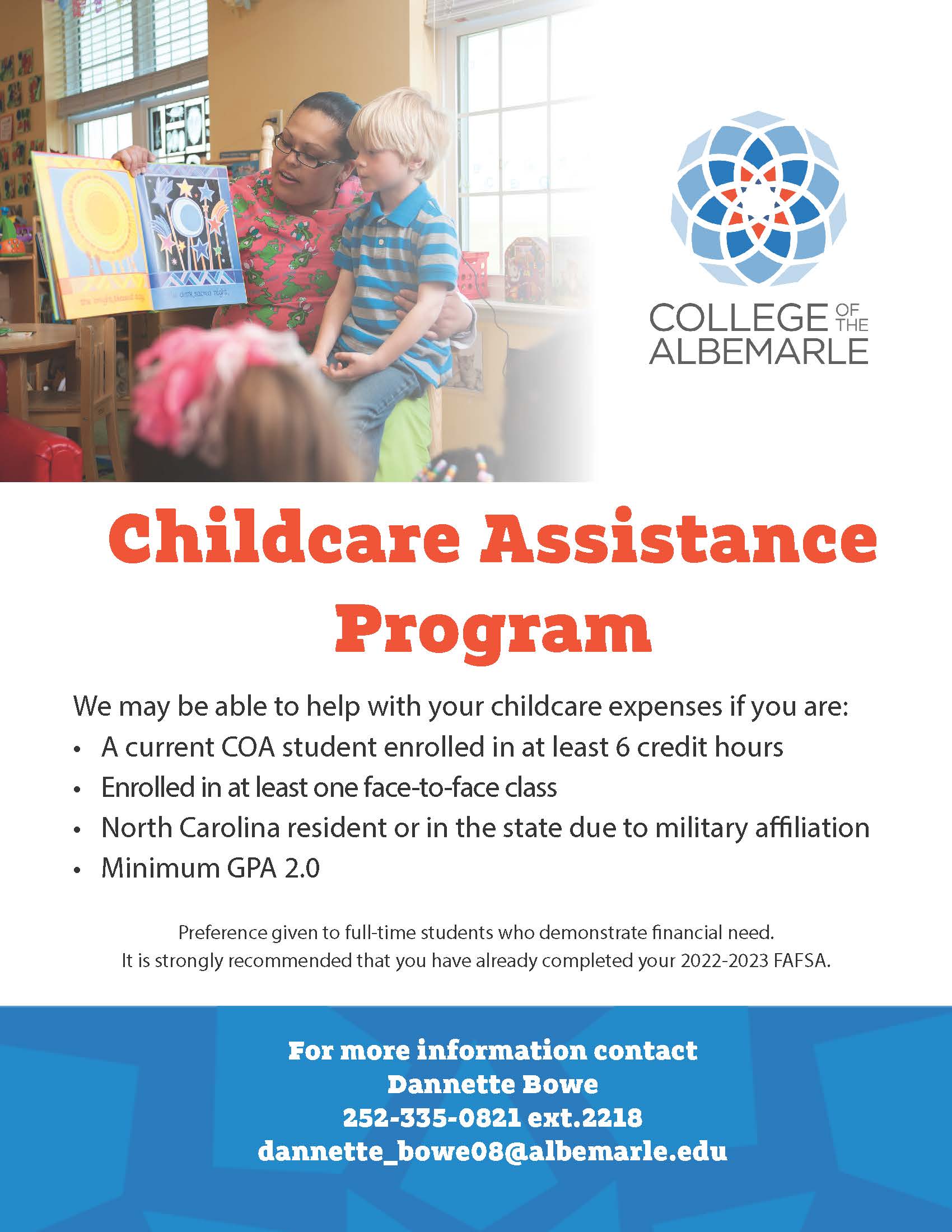 Child Care Assistance Program College Of The Albemarle Child Care Assistance Program College Of The Albemarle